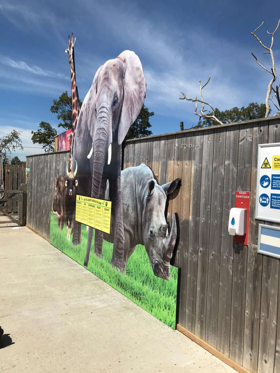 Local Kent Zoo gets a signs makeover !!! - Signs and Imaging