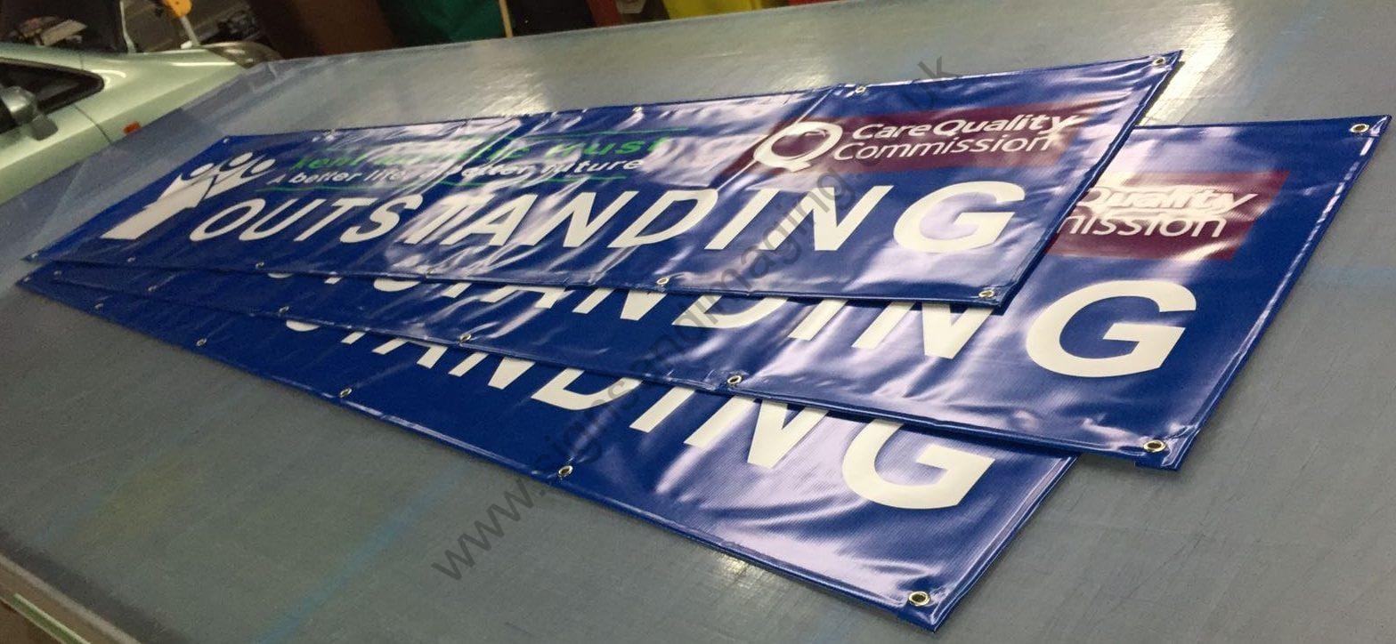 Printed Banners for local Charity Organisation - Signs and Imaging