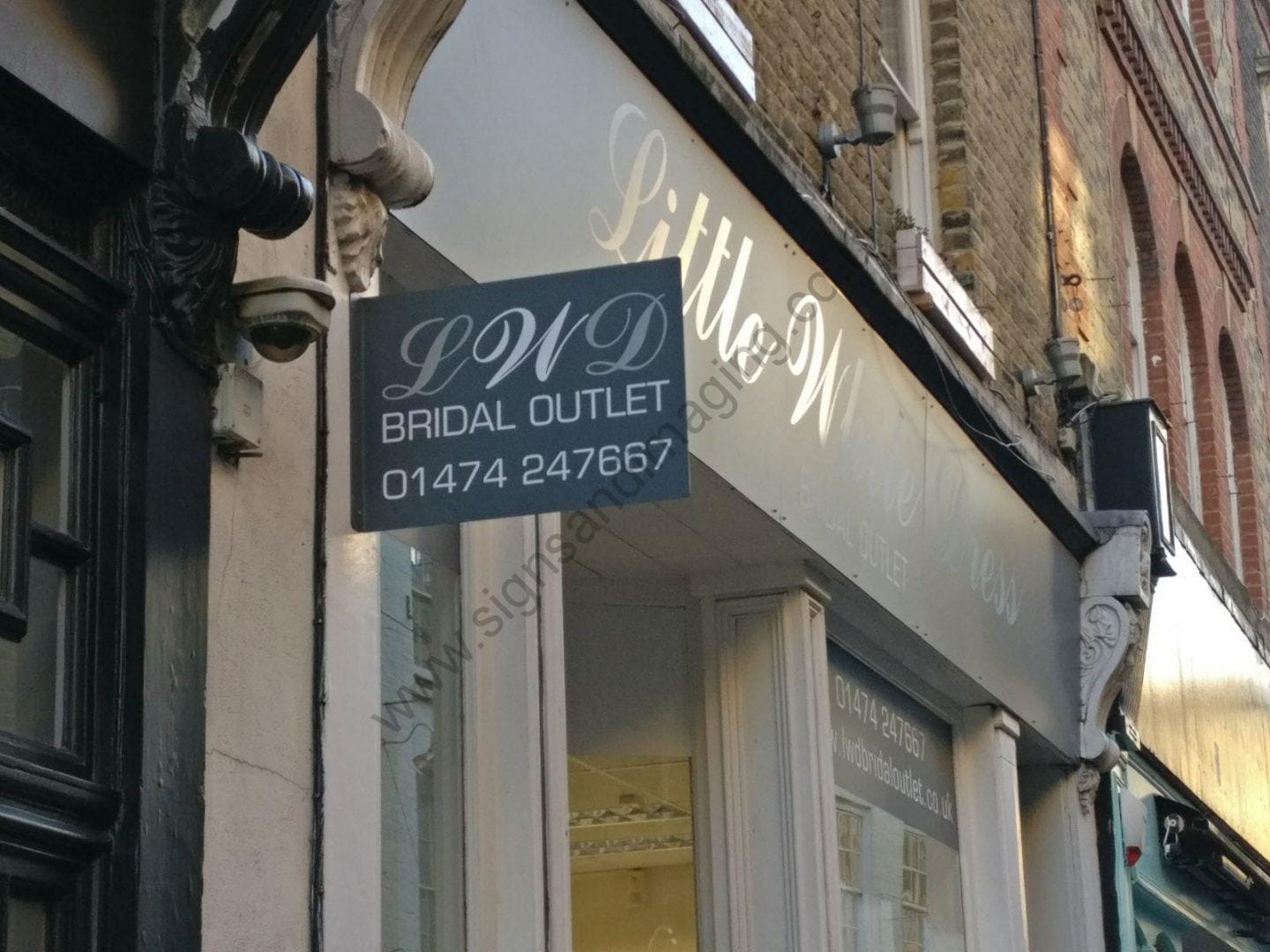 Contemporary Shop Signage for new Gravesend Bridal Store - Signs and ...