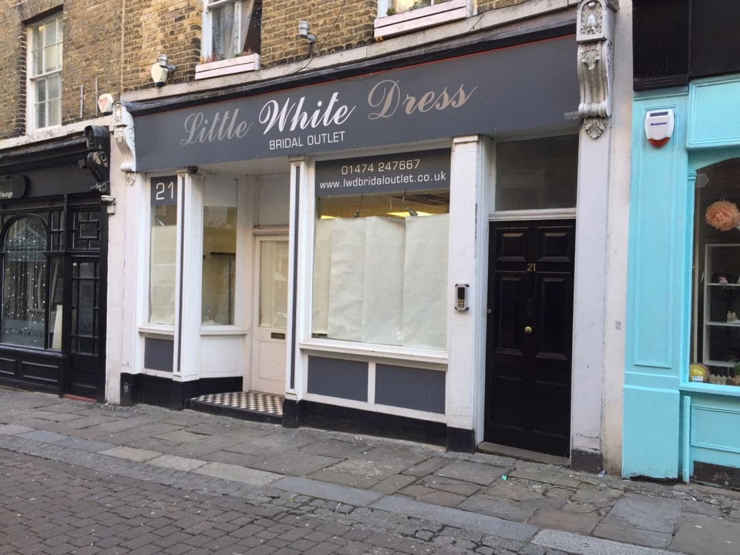 Contemporary Shop Signage for new Gravesend Bridal Store - Signs and ...