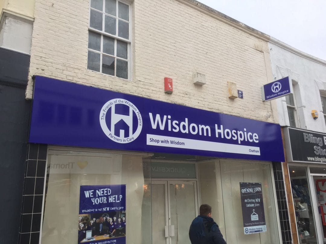 Wisdom Hospice chooses Kent Sign Maker - Signs and Imaging