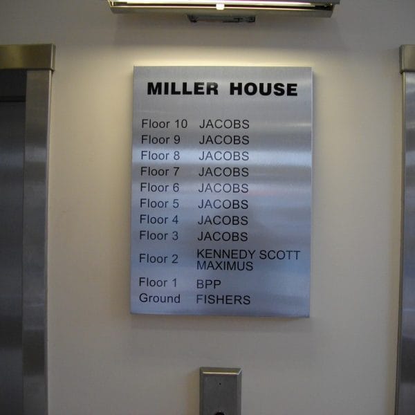 Reception / Directory Signs - Signs and Imaging